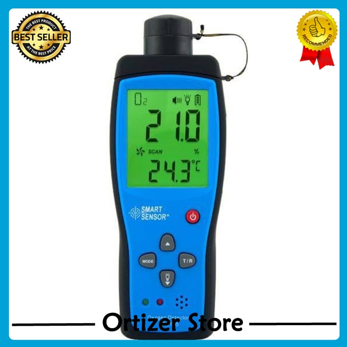 Jual Murah Oxygen Detector SmartSensor AR8100 Handheld O2 Oksigen Meter ...