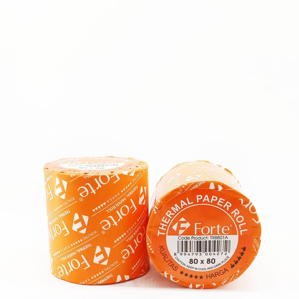 Jual Thermal paper roll forte 80 x 80 | Shopee Indonesia