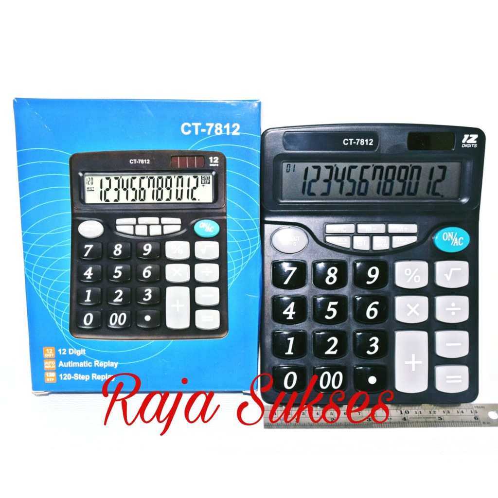Jual NEW CALCULATOR KALKULATOR TOMBOL JUMBO DAGANG TOMBOL BESAR TEBAL ...