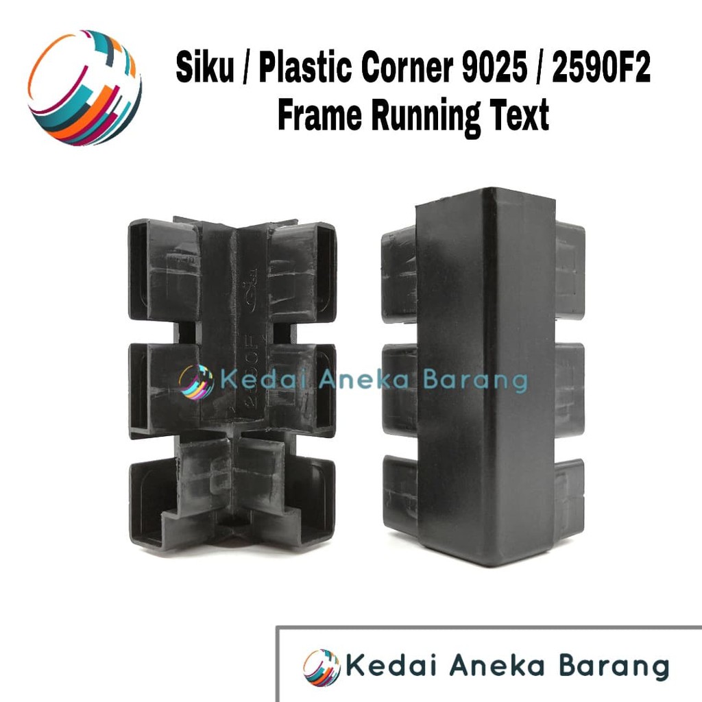 Jual Siku Plastik Plastic Corner Frame Running Text 9025 2590F2 2590 F2 ...