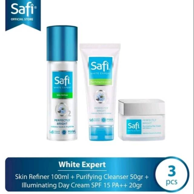 Jual SAFI WHITE EXPERT PAKET ISI 3 PRODUK | Shopee Indonesia