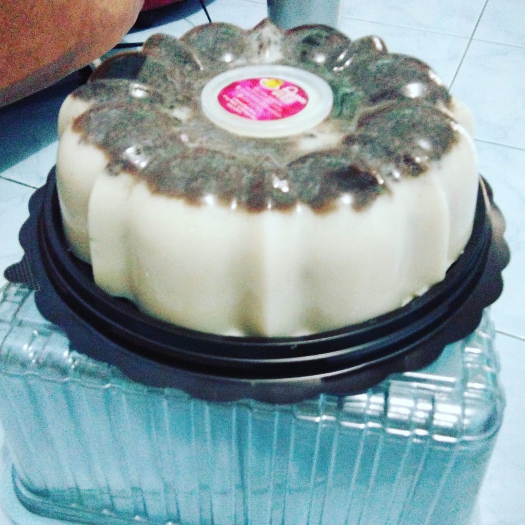 Jual PUDING CREAM OREO COKLAT 25CM | Shopee Indonesia