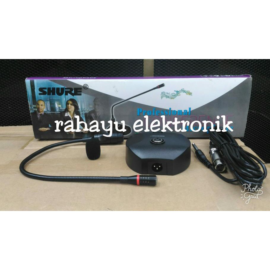 Jual MIC MEJA PODIUM SHURE SH901 MICROPHONE CONFERENCE SHURE SH 901 ...