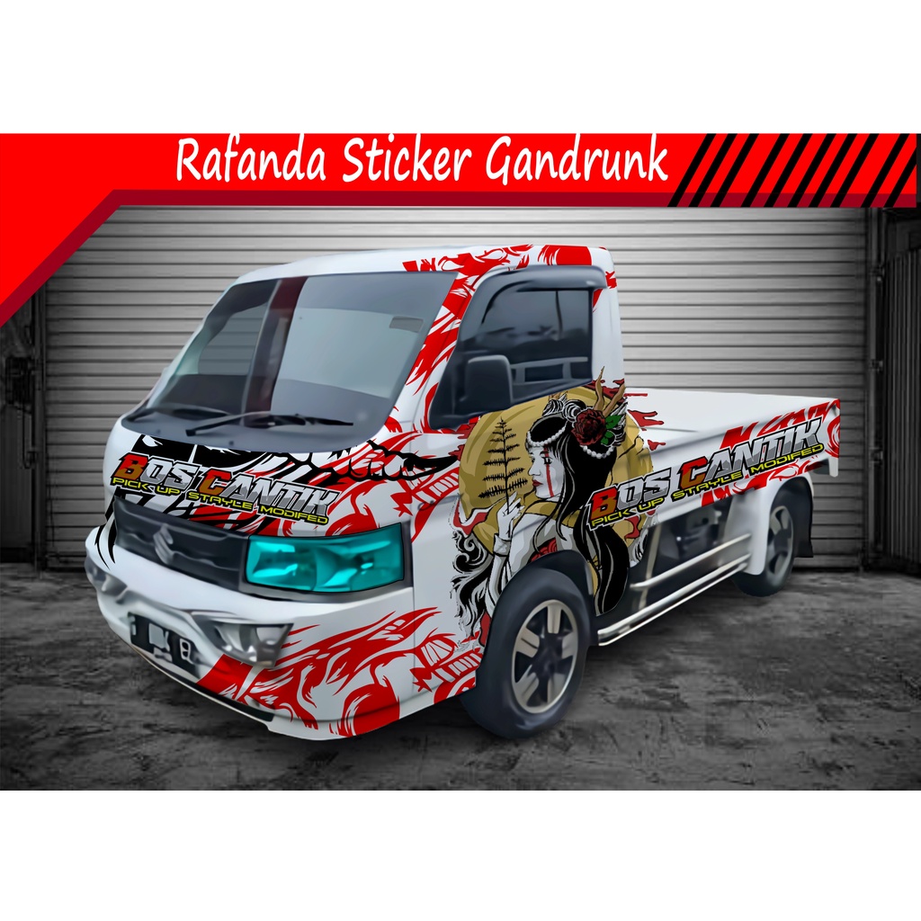 Jual stiker decal PICK UP carry new L300 | Shopee Indonesia
