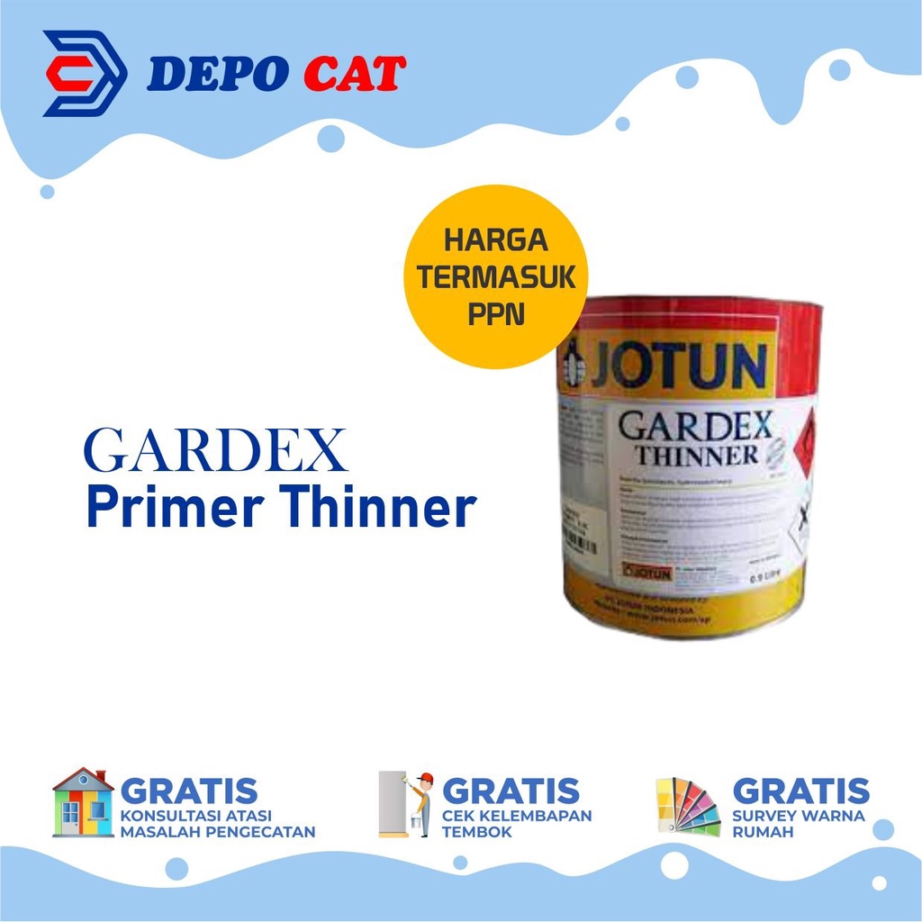Jual Thinner Jotun Gardex Cat Minyak 0,9L | Pengencer cat minyak kayu ...