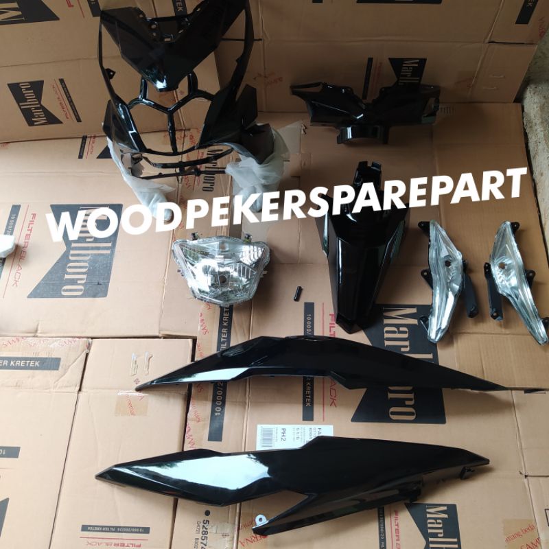 Jual FULL BODI HALUS BEAT DIGITAL HITAM PLUS REPLEKTOR LAMPU DAN SEN ...