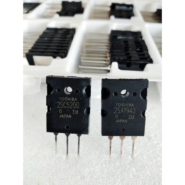 Jual Transistor toshiba 2SC5200 2SA1943 lot 714 seri 714 , transistor toshiba c5200 a1943 lot ...