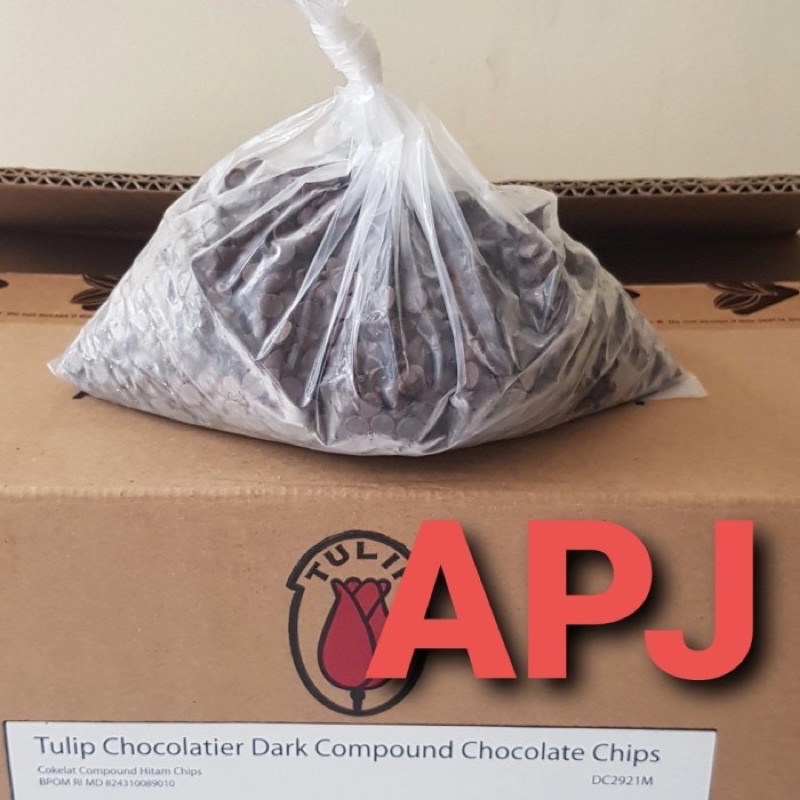 Jual Tulip Chocolate Choco Coco Chip Cokelat Chips 500gr | Shopee Indonesia