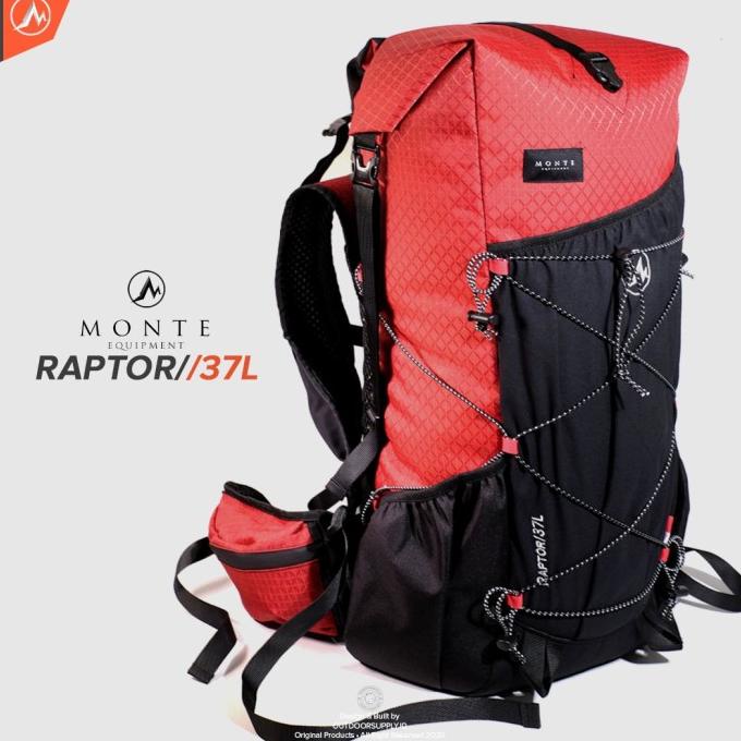 Jual TAS GUNUNG Tas Ultralight Backpack Monte Raptor Semi Carrier Original | Shopee Indonesia