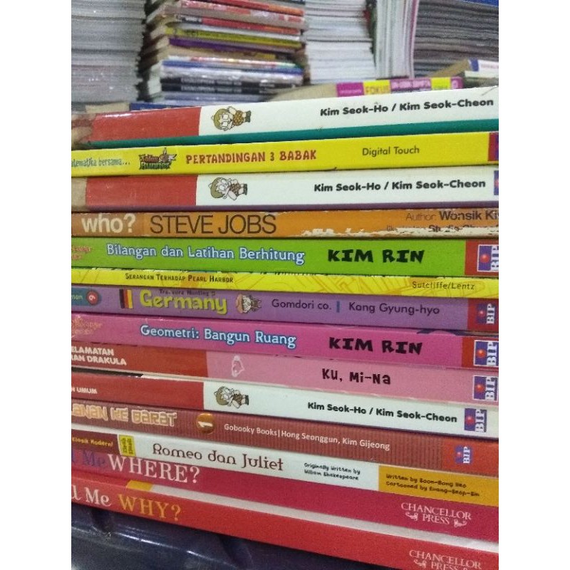 Jual OBRAL BUKU CERITA &KOMIK PENGETAHUAN ANAK | Shopee Indonesia