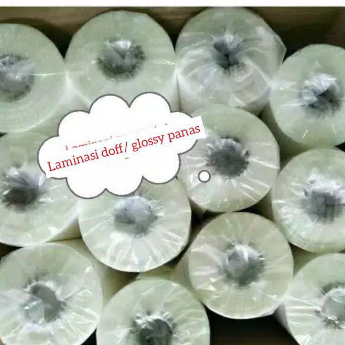 Jual Laminasi roll panas doff/laminasi roll murah/ jual laminasi panas ...