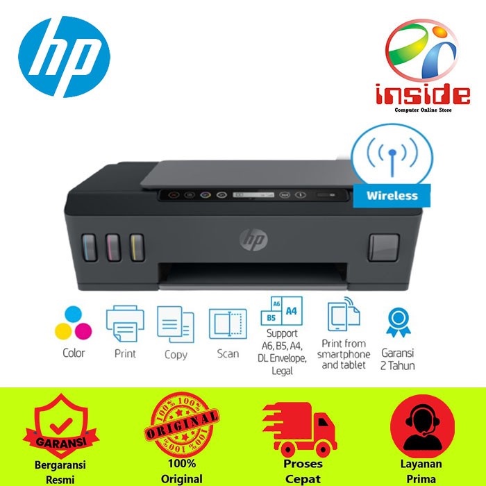 Jual Printer HP Smart Tank 515 Print Scan Copy Wireless_Infus | Shopee ...