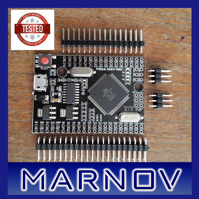 Jual Mega 2560 Pro Embed ATMega2560 ATMega CH340 microUSB Arduino IDE ...