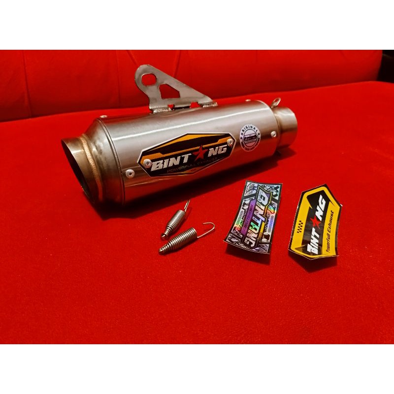 Jual Knalpot Drag Type Mp inlet 50mm original Bintang powerfullexhaust ...