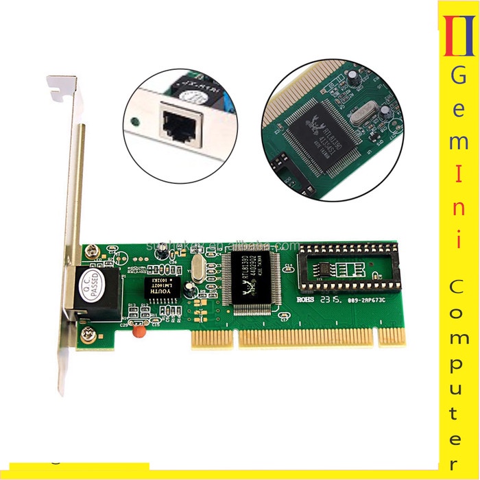 Jual Pci Lan Card RTL 8139D Ethernet LAN Card RTL8139D | Shopee Indonesia