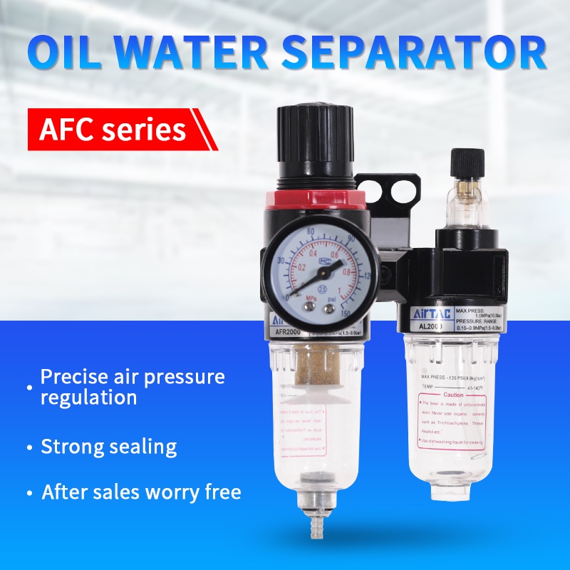 Jual POWONE Air Filter Regulator atau Saringan Kompresor Ar2000 Afr2000 ...