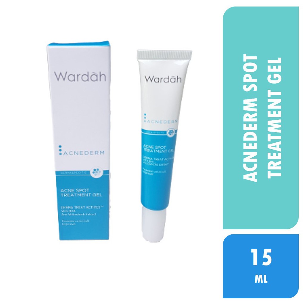 Jual Wardah Acnederm Acne Spot Treatment Gel 15ml/Gel Jerawat/Anti ...