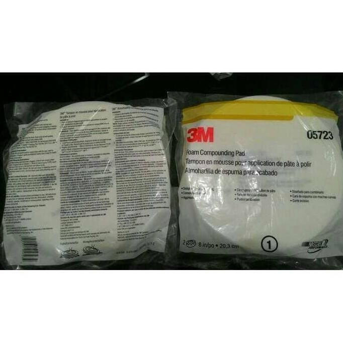 Jual 3M 5723 Foam Compounding Pad 8inch Busa Poles | Shopee Indonesia