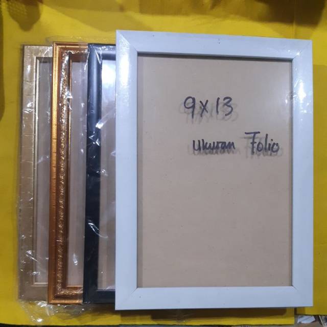Jual Bingkai foto + Kaca 9x13 / ukuran FOLIO /F4 | Shopee Indonesia