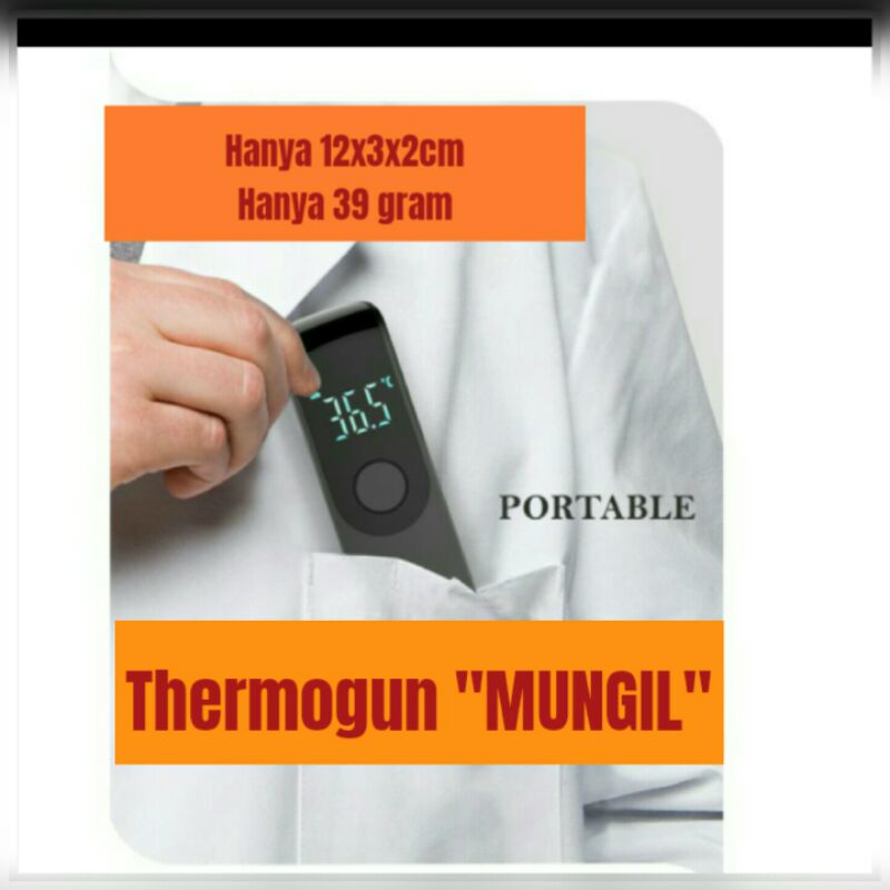 Jual Thermogun - thermometer infra red non contact | Shopee Indonesia