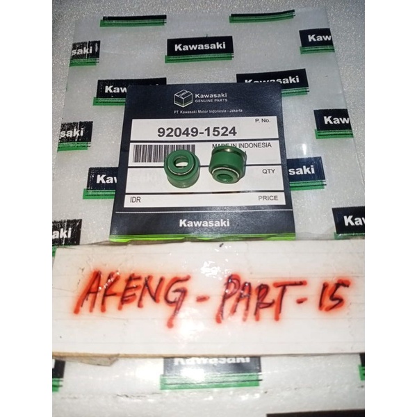 Jual Seal klep/Sil klep Kawasaki KLX 150/D'tracker 150 sepasang asli ...
