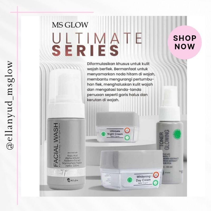 Jual Paket Ultimate MS Glow | Original | Shopee Indonesia