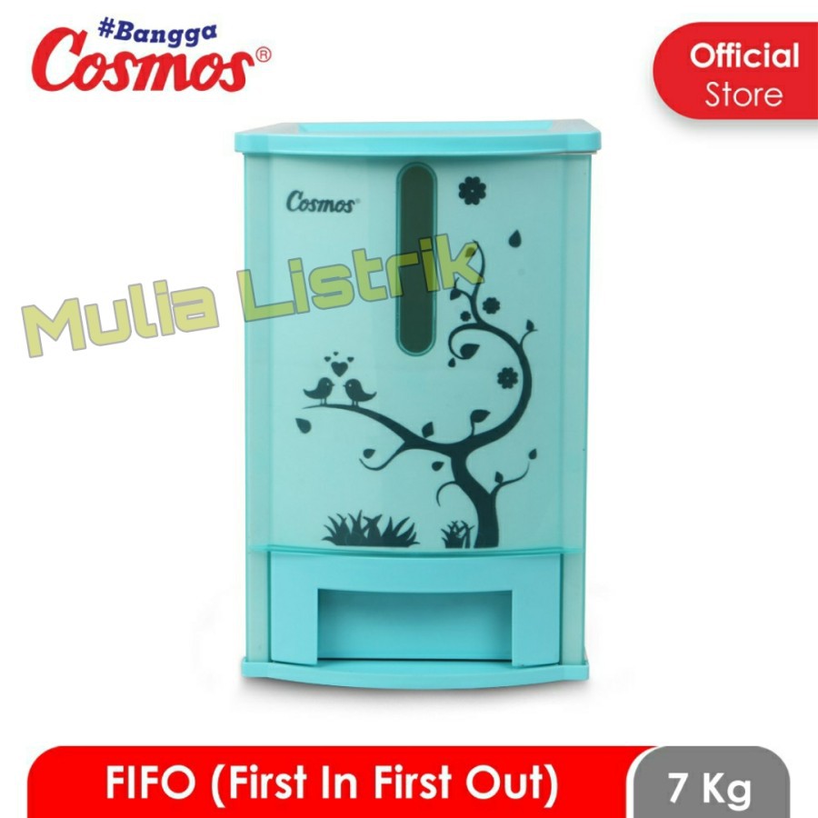 Jual Tempat beras Cosmos Fifo 7kg Rice Box Cosmos | Shopee Indonesia