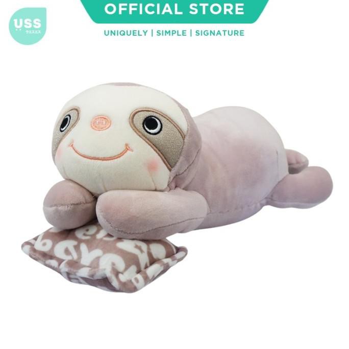 Jual USS Lying Purple Sloth Kids Doll / Boneka Sloth | Shopee Indonesia