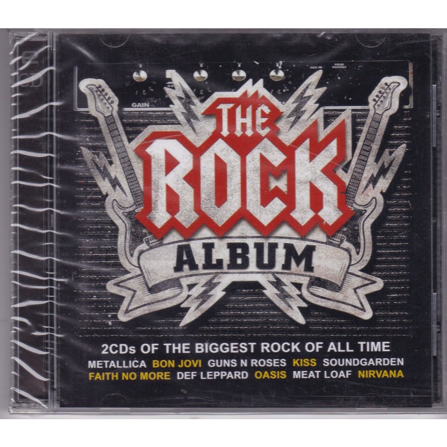 Jual CD The Rock Album - 2 CDs - Metallica, Bon Jovi, Guns N Roses, Def ...