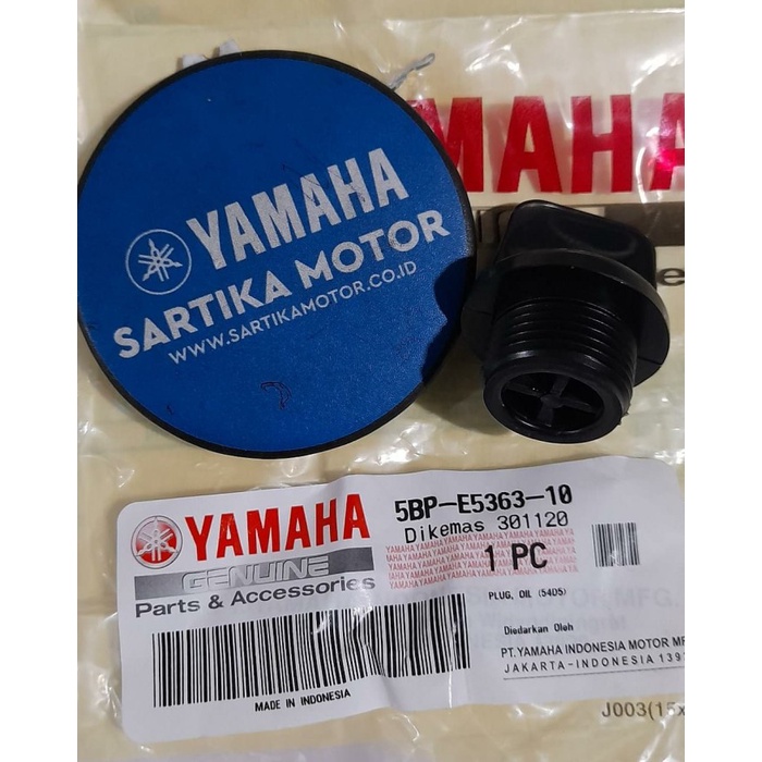 Jual Original Plug Oil ( Tutup Oli ) Yamaha Xmax ( B74 ) | Shopee Indonesia
