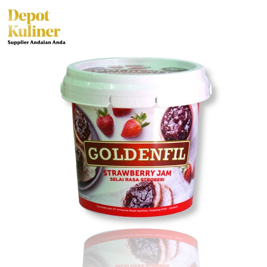 Jual GOLDENFIL 1 KG Goldenfil Strawberry Jam 1kg / Selai Rasa ...