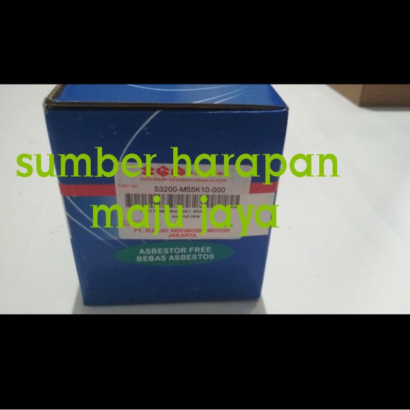 Jual brake shoe atau kampas rem belakang suzuki ertiga original 1set | Shopee Indonesia