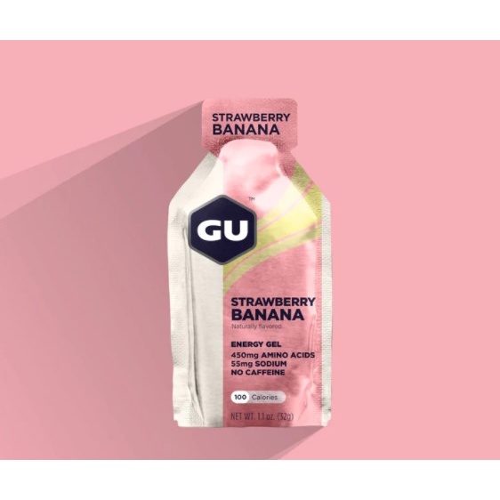 Jual Gu gel: STRAWBERRY BANANA - Energy Gel | Shopee Indonesia