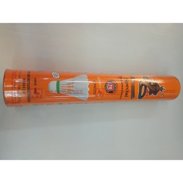 Jual SHUTTLECOCK KOK KING COBRA ORANGE ORIGINAL | Shopee Indonesia