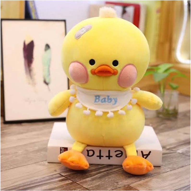 Jual Mainan Anak Duck Yellow BEBEK KUNING DUCK SYAL CUTE DUCK Plush ...