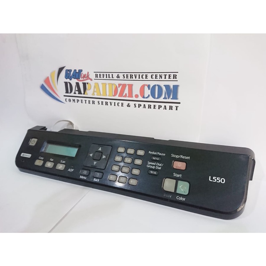Jual Control Panel Assembly Epson L550 Tombol Power On Off Printer L550 ...