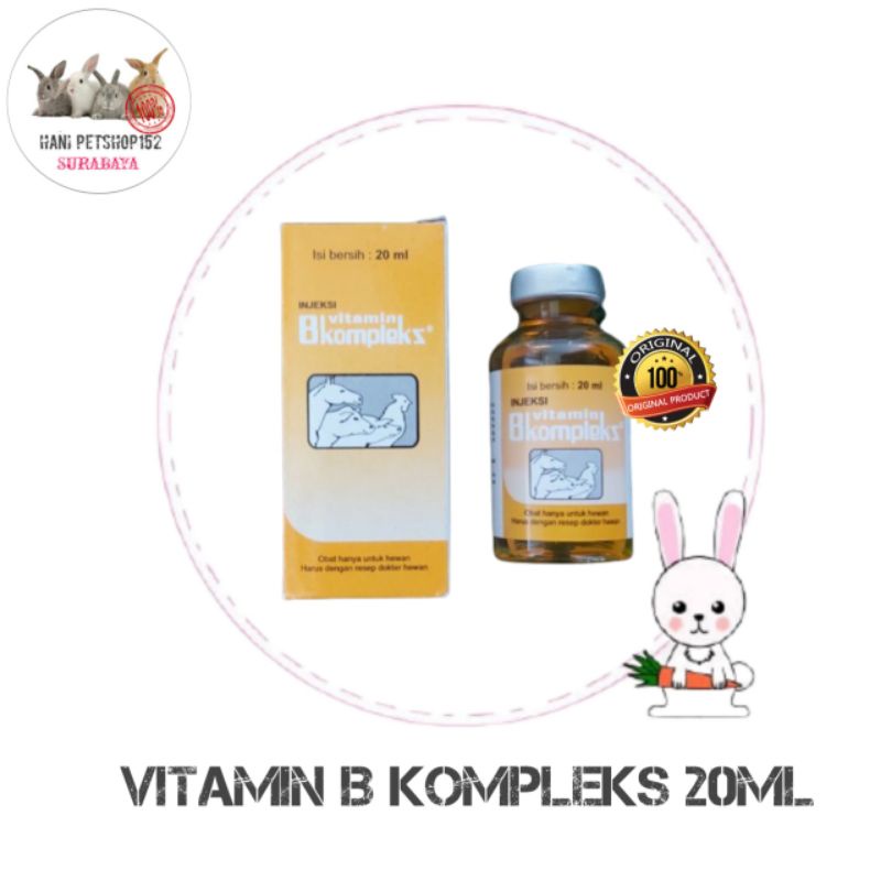 Jual VITAMIN B KOMPLEKs Exp 2025 (INJEKSI VITAMIN HEWAN) | Shopee Indonesia