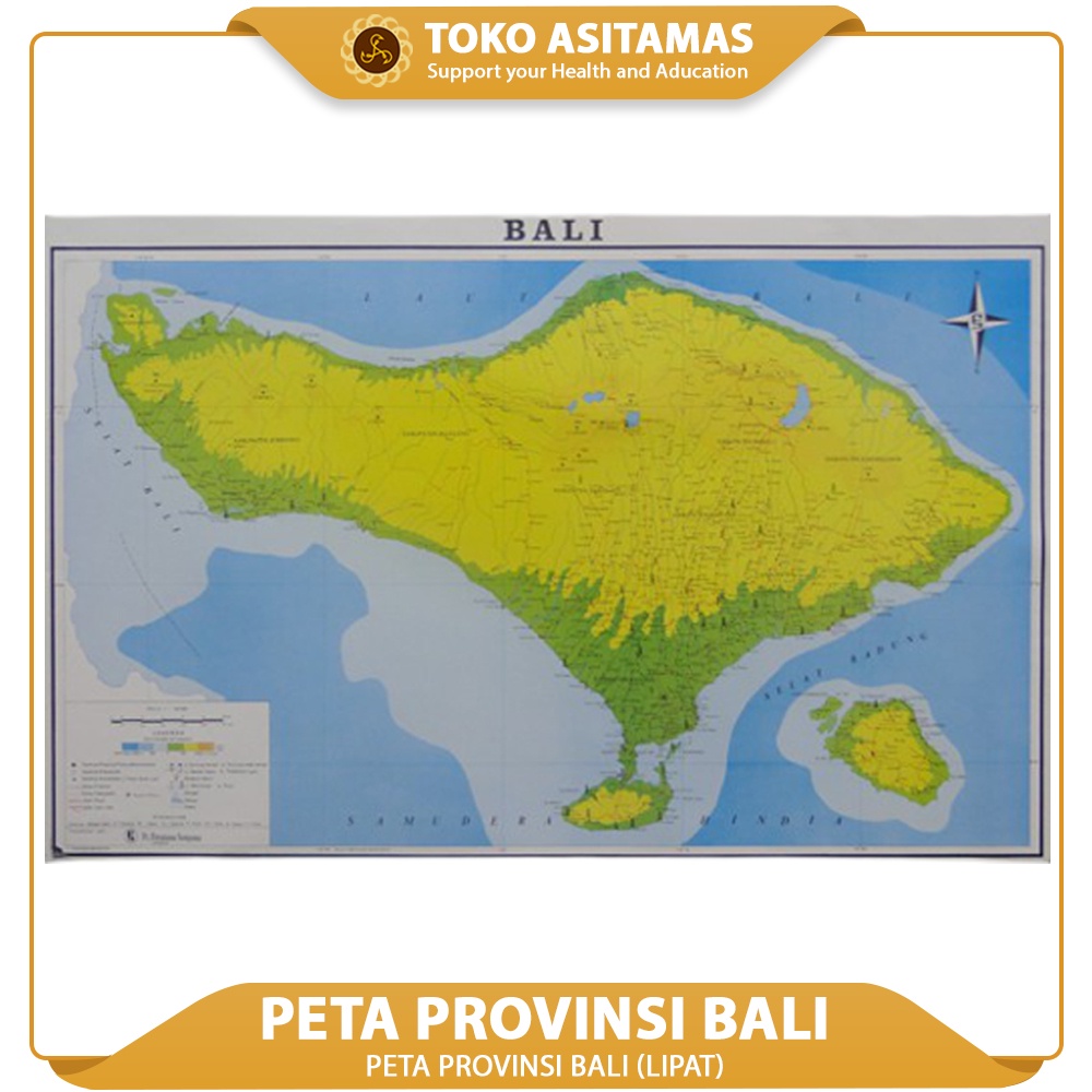 Jual Peta Provinsi Bali (Lipat) | Shopee Indonesia