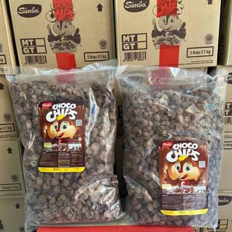 Jual coco crunch choco chips simba 1 kg | Shopee Indonesia