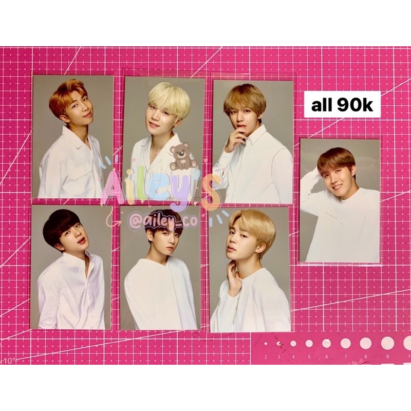 Jual 1 Set BTS x VT cosmetics official photocard pc | Shopee Indonesia