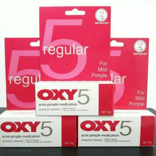 Jual OXY 5 ACNE PIMPLE MEDICATION - OBAT JERAWAT (10gr) | Shopee Indonesia