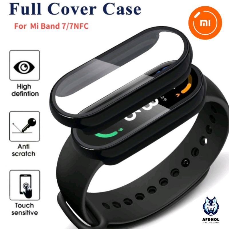 Jual BUMPER TPU CASE XIAOMI MI BAND 7 / 7 NFC 2 IN 1 CASING COVER BODY SCREEN GUARD PROTECTOR ...