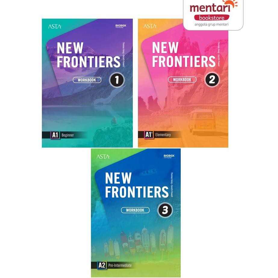 Jual нoт deal！！ New Frontiers Student Book & Workbook 1-3 ⁛ | Shopee Indonesia
