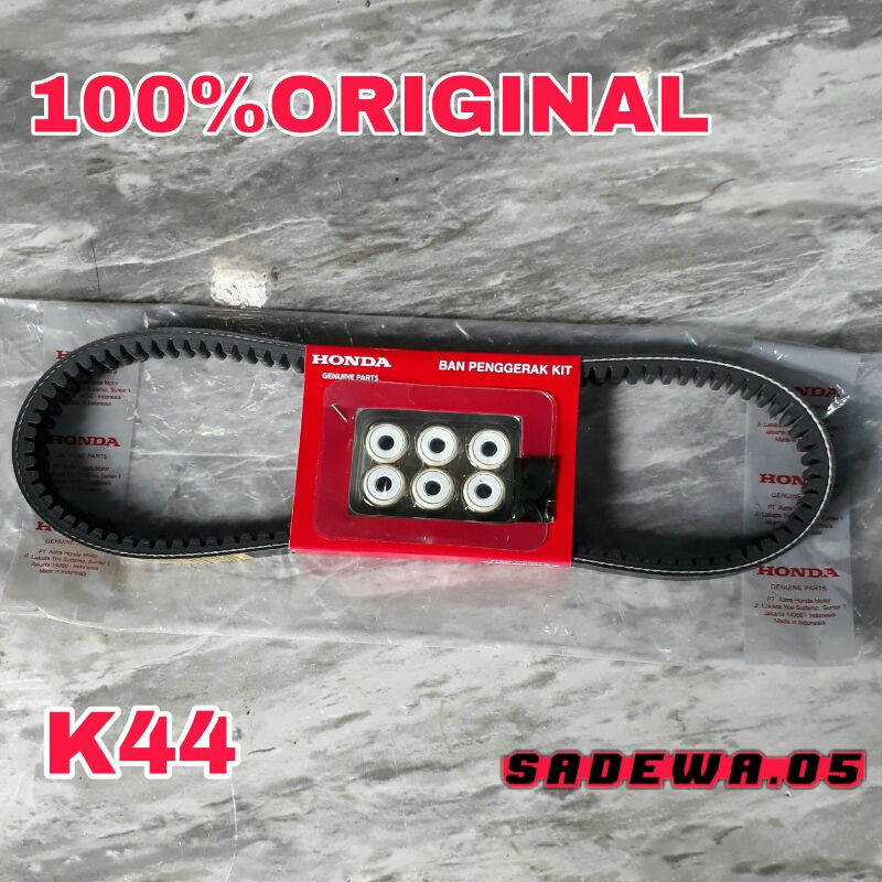 Jual 23100-K44-BA0 Van Belt K44 ORIGINAL (Belt Drive Kit) – BeAT eSP K81 & Scoopy FI vario110 fi ...