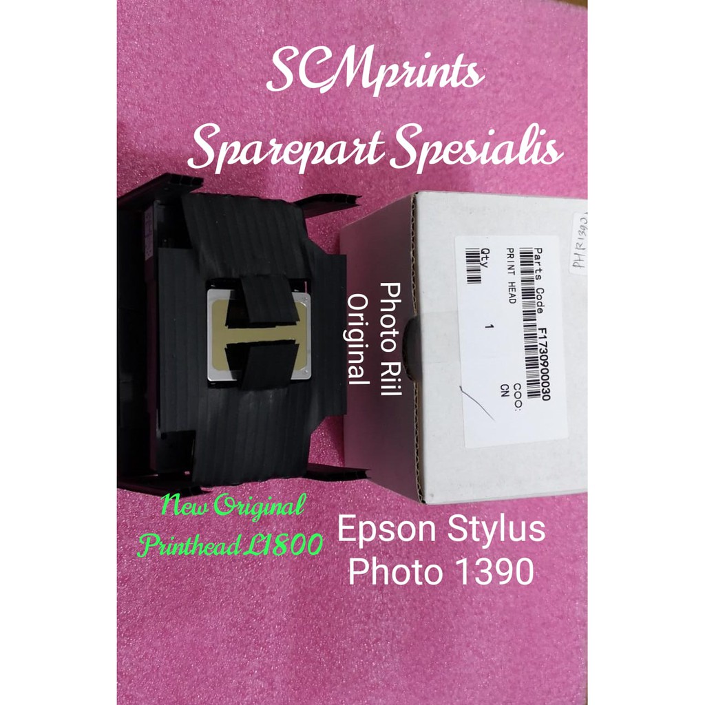 Jual Print Head Epson L1800 1390 Printhead Stylus Photo 1390 L-1800 ...