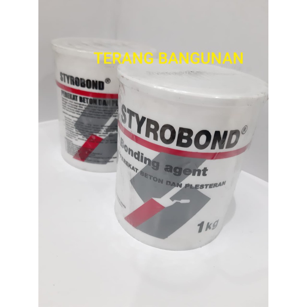 Jual STYROBOND BONDING AGENT PEREKAT BETON DAN PLESTERAN 1KG | Shopee ...