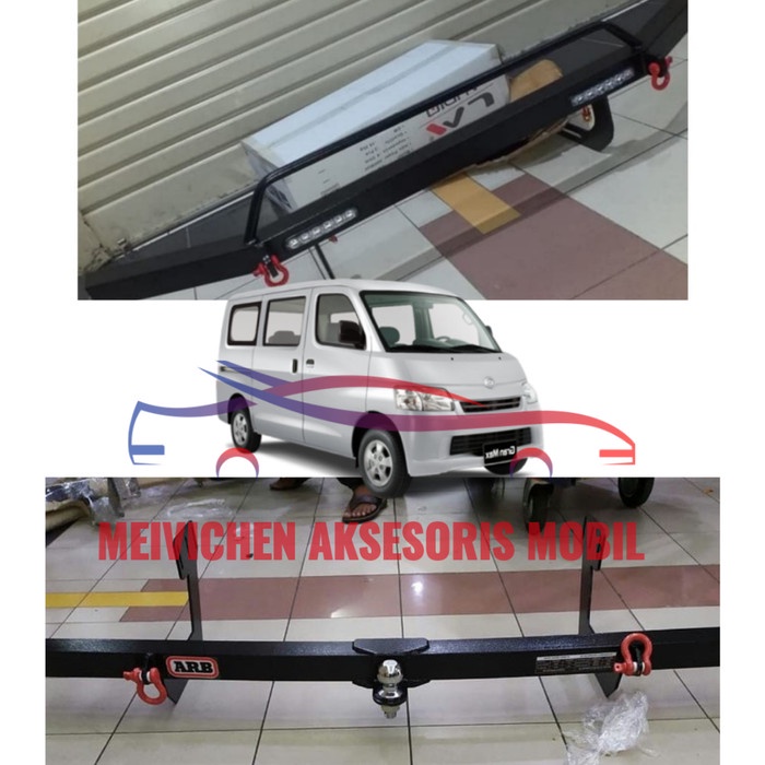 Jual paket towing / Tanduk depan dan towing belakang Anting GRAND MAX ...