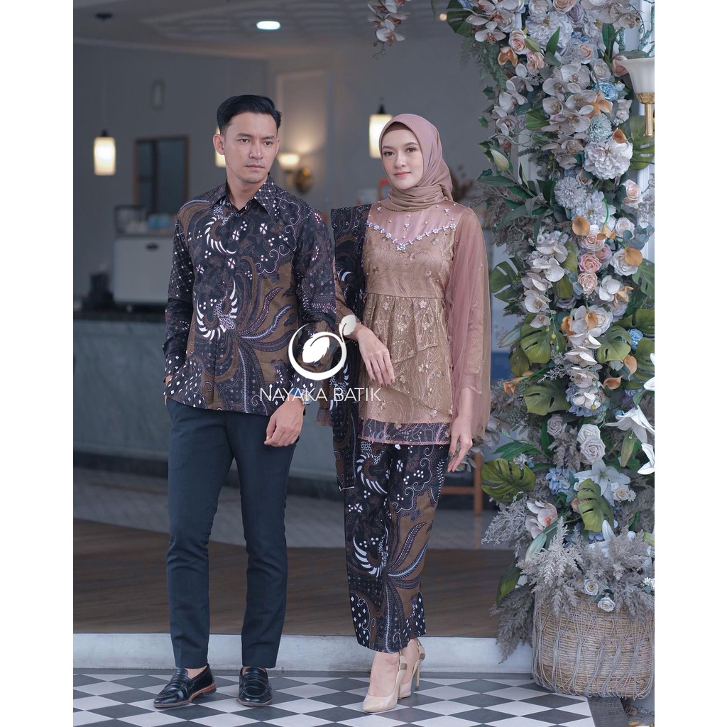 Jual KEBAYA COUPLE ENVY - BATIK COUPLE KEBAYA MODERN - KEBAYA KONDANGAN ...