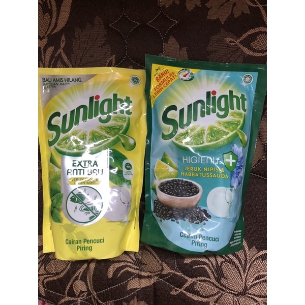 Jual SUNLIGHT SABUN CUCI PIRING ANTI BAU&HABATUSSAUDA (kemasan 755ml ...