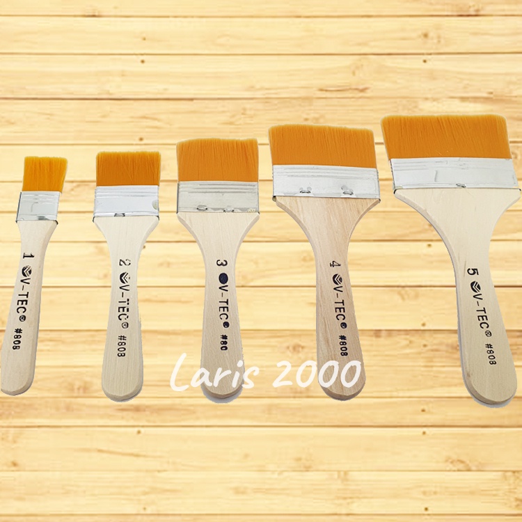 Jual Kuas Lukis Besar / Lebar V-tec 808 | Shopee Indonesia
